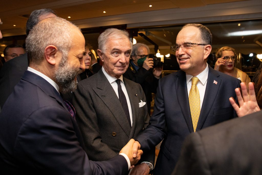 THE LIEUTENANT OF THE GRAND MASTER MEETS ALBANIAN PRESIDENT BAJRAM ...